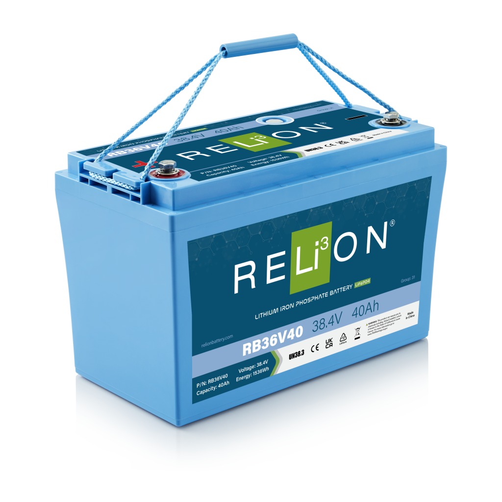 RELiON® Battery Debuts a New 36V Lithium Battery – Anglers Channel